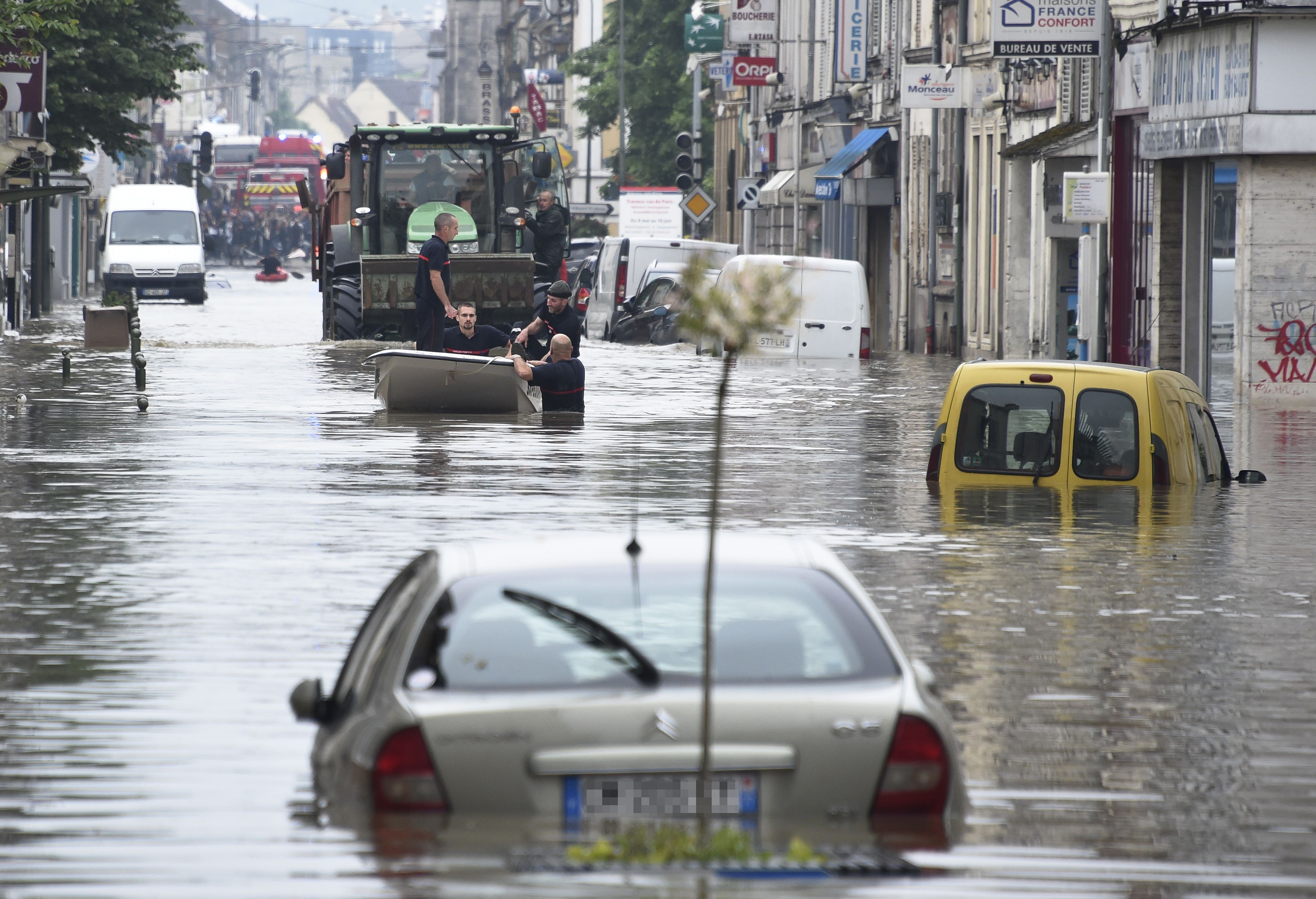 DIAPO. Ces 10 photos qui montrent l'étendue des inondations en France ...