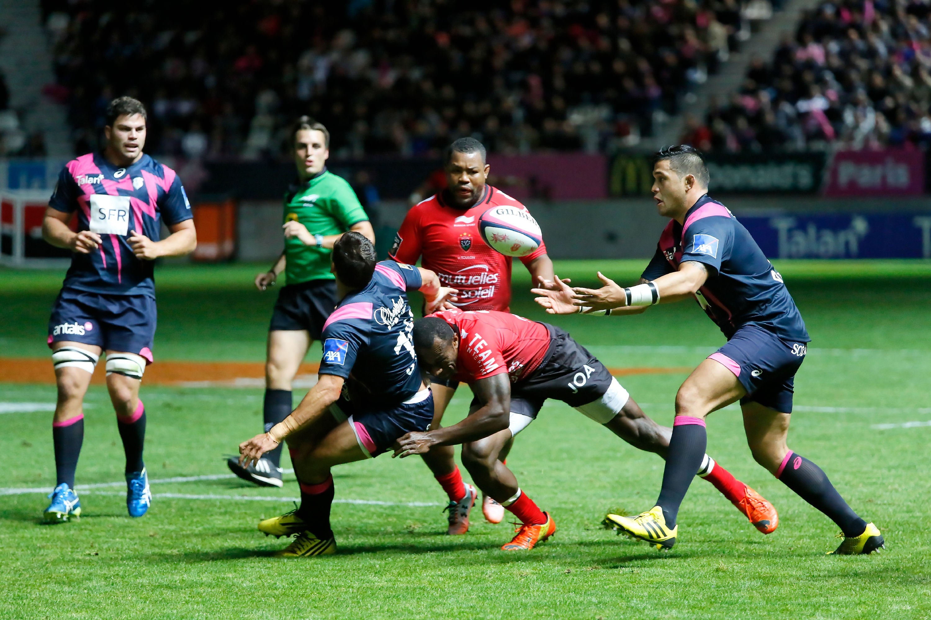 PHOTOS. Revivez en images la 1e victoire de la saison du RCT - Nice-Matin